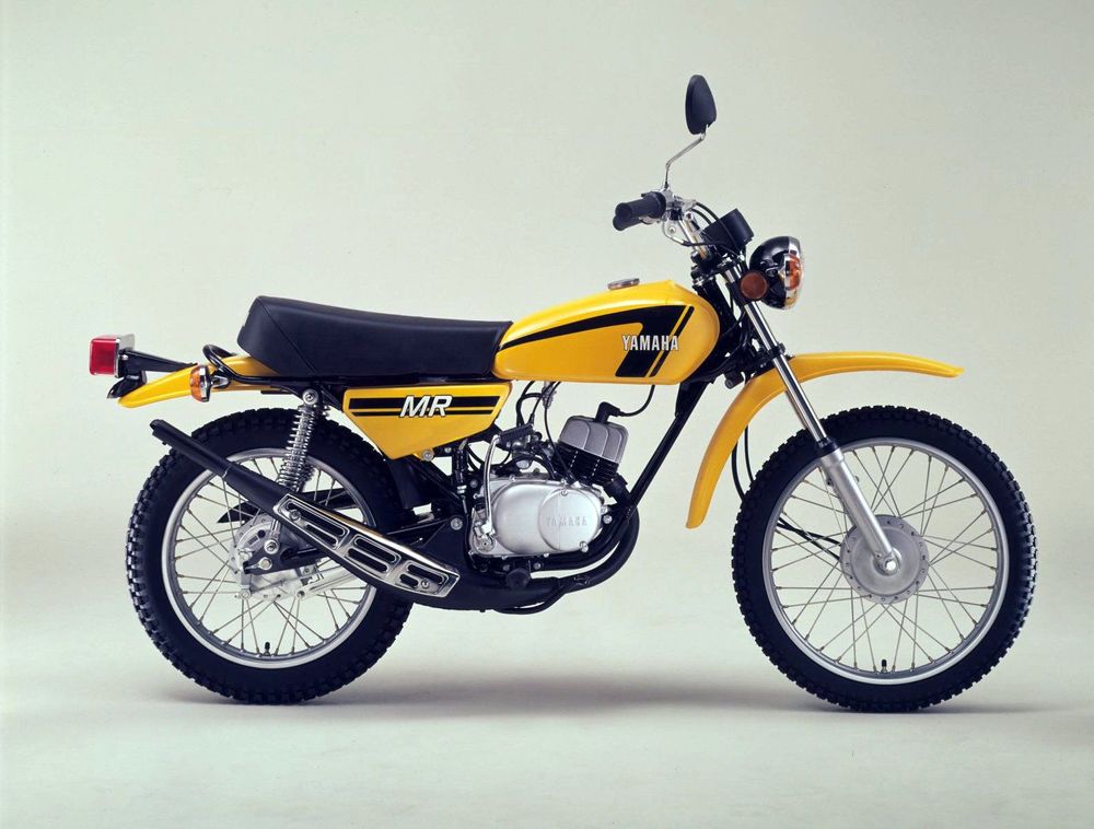 FT → GT → MR → DT = DT50MX : 50cc offroad evolutionen