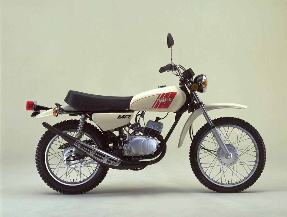 FT → GT → MR → DT = DT50MX : 50cc offroad evolutionen