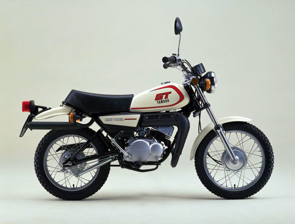 FT → GT → MR → DT = DT50MX : 50cc offroad evolutionen