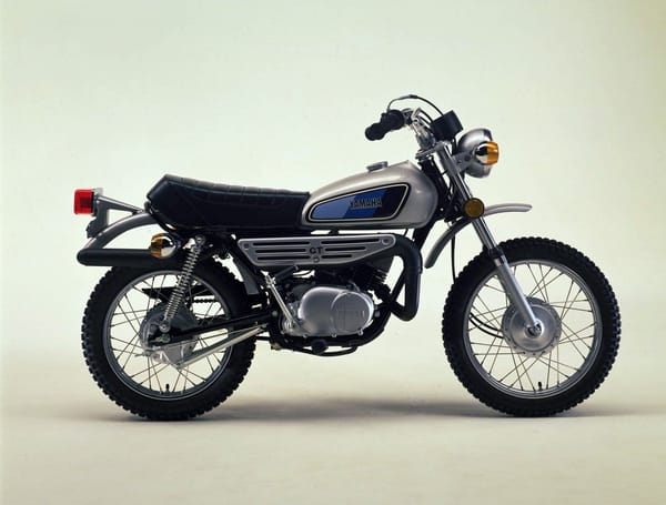 FT → GT → MR → DT = DT50MX : 50cc offroad evolutionen